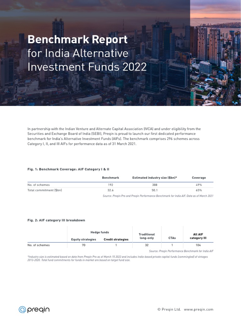 Benchmark Report For India AIFs 2022 | PDF | Venture Capital ...