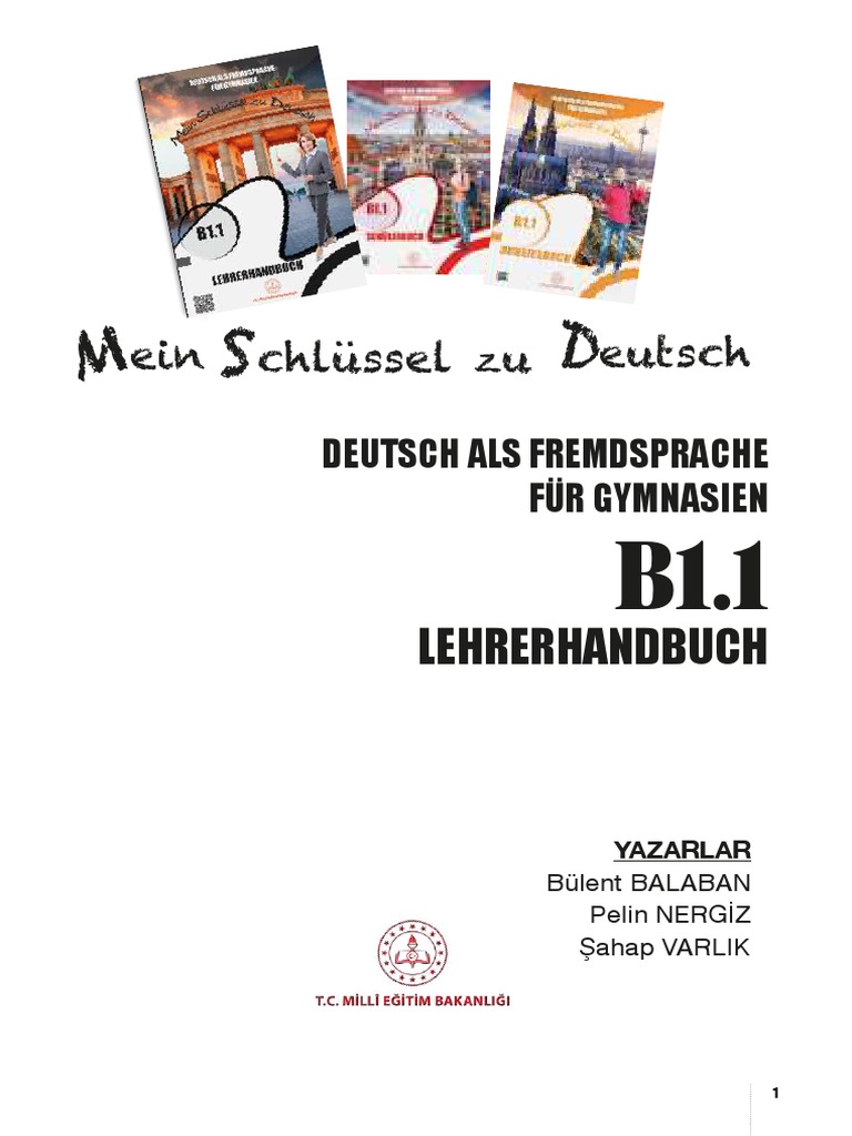 Mein Schlussel Zu Deutsch B1.1 Lehrerhandbuch | PDF