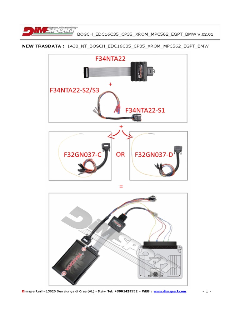 NT Bosch Edc16c35 Cp35 Xrom Mpc562 Egpt BMW 1033 | PDF | Technology ...