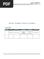 Engineering Document Control Procedure | PDF | Version Control | Document