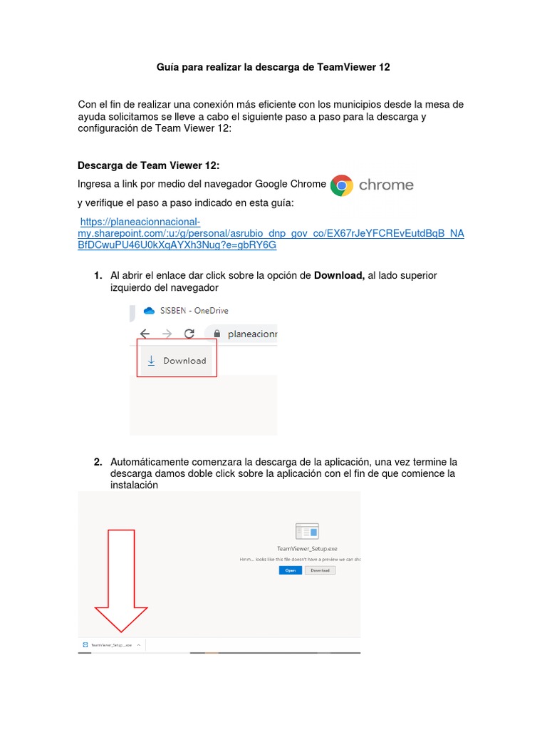Guía de Descarga y Configuracion | PDF