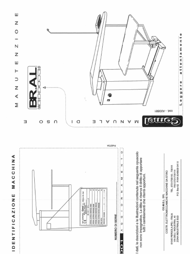 COMEL Table BR A L | PDF