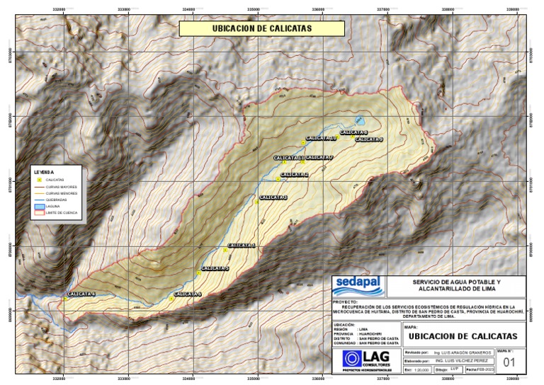 01 Ubicacion de Calicatas | PDF