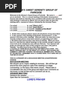 Narcotics Anonymous Meeting Guide | PDF