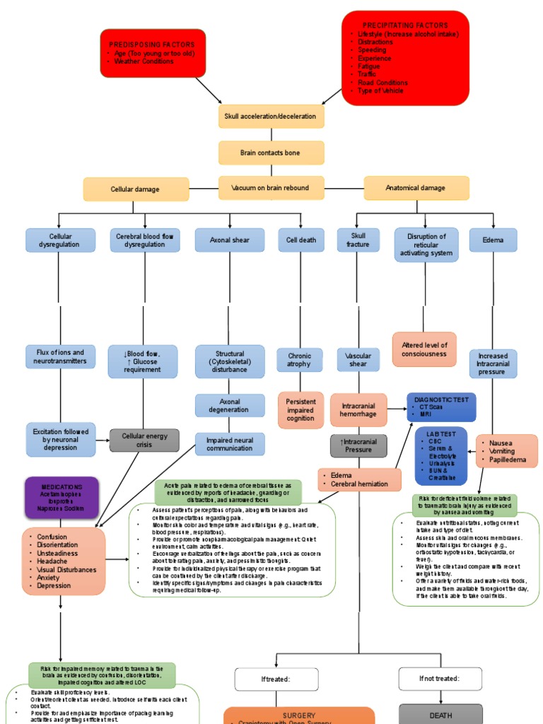 Cerebral Concussion - Pathophysiology | PDF | Pain | Concussion