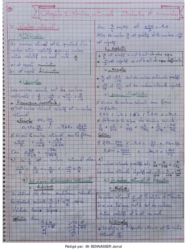 2 APIC Cours S1-1 | PDF