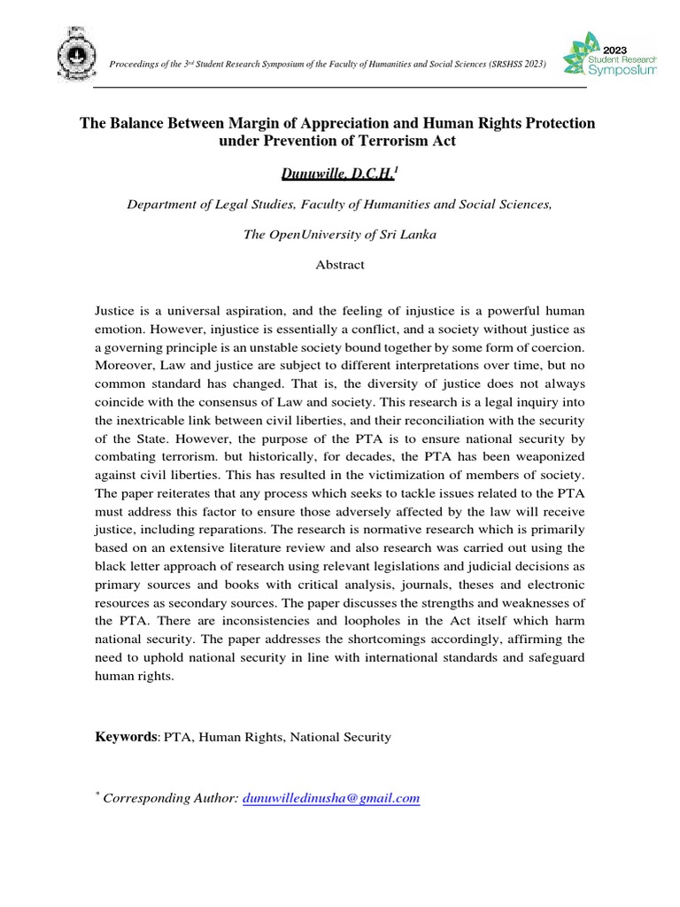 Abstract - PTA | PDF