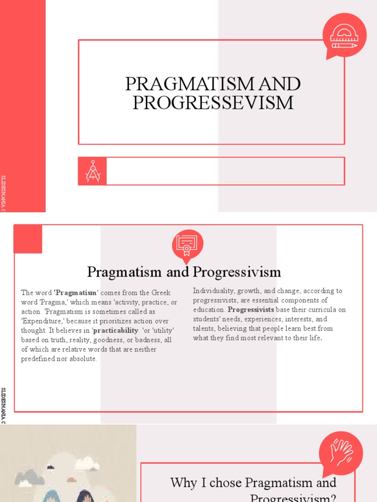 Pragmatism and Progressivism | PDF | Pragmatism | Learning