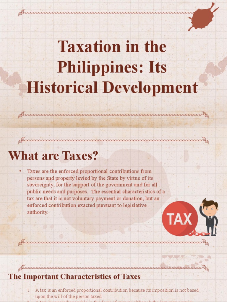 Taxation of The Philippines | PDF | Taxes | Government