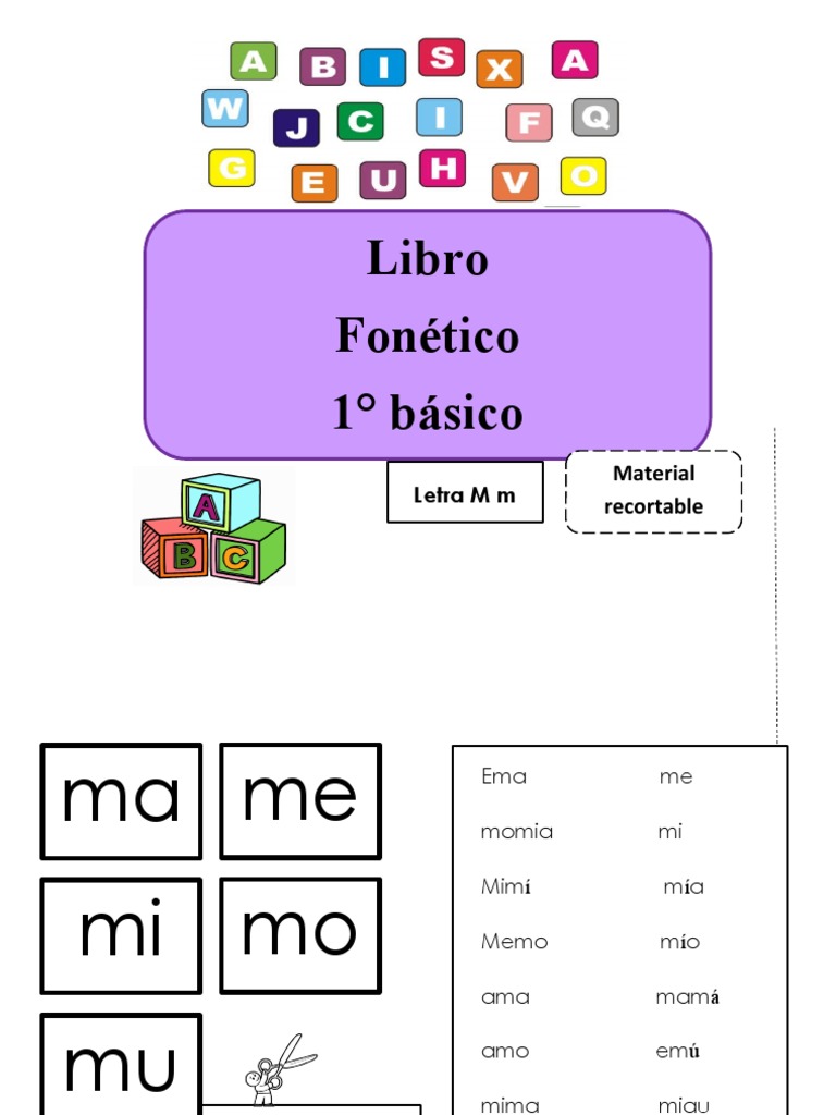 Libro Fonetico 1° Basico | PDF