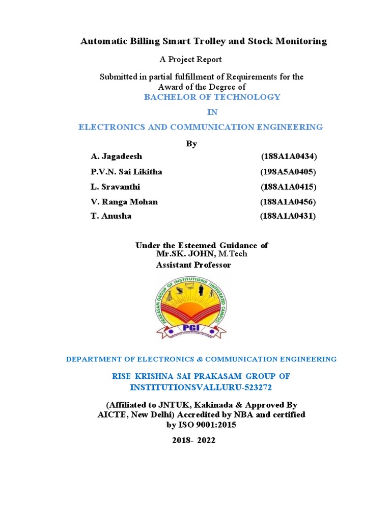Final Document Project | PDF | Embedded System | Central Processing Unit