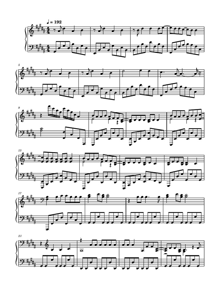 AOST - Bleach - 난무의 멜로디 | PDF