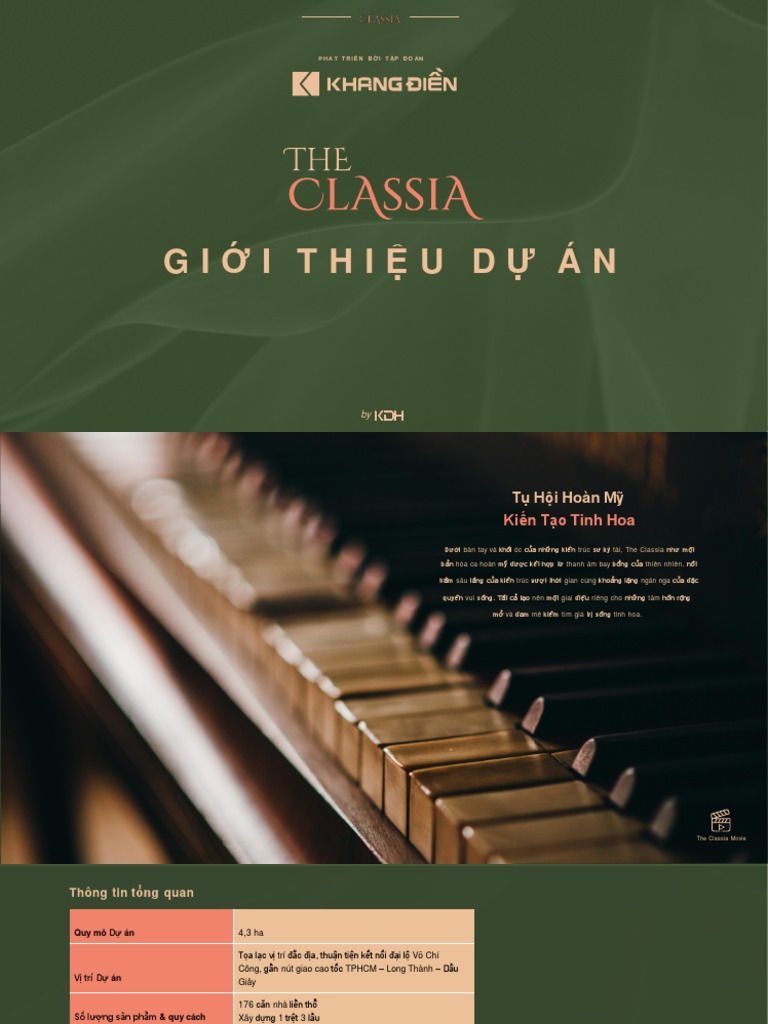 The Classia - Thông Tin D Án | PDF