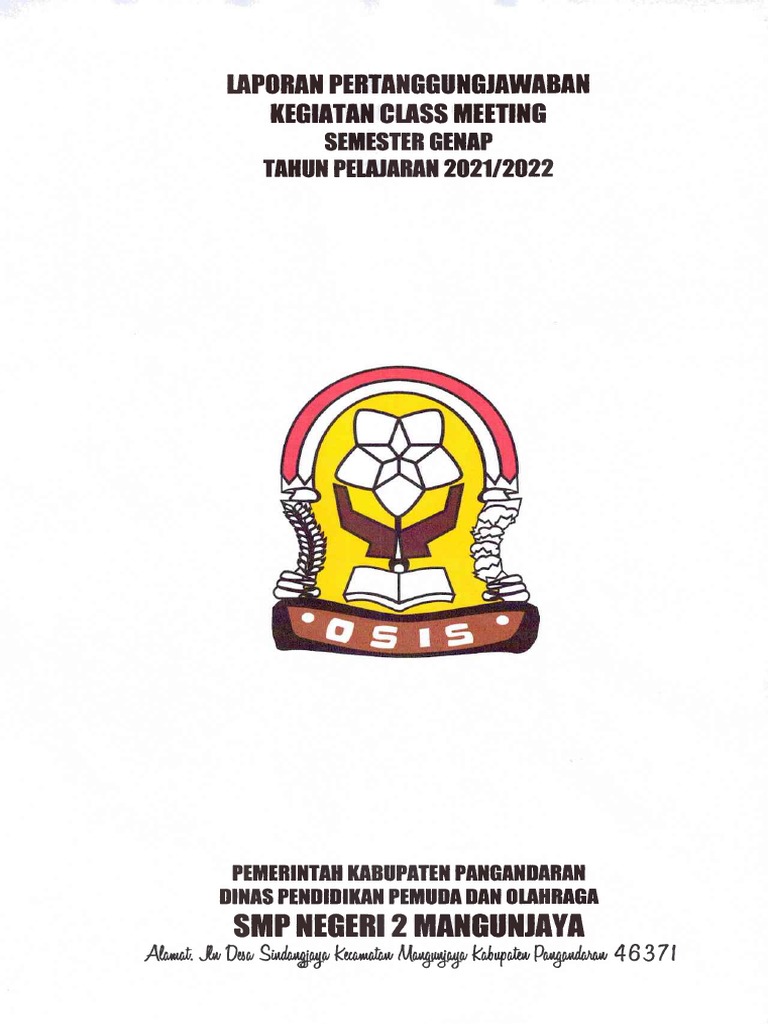 Laporan Kegiatan OSIS | PDF