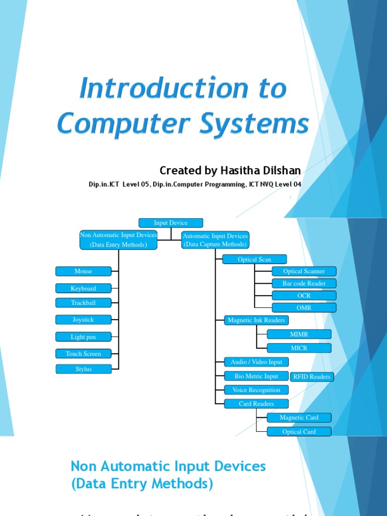 Input Devices | Download Free PDF | Image Scanner | Optical Character ...