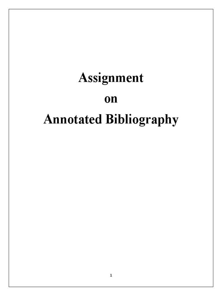 Annotated Bibiliography 6 | PDF | Nursing | Health Care
