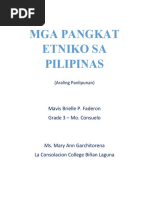 Mga Pangkat Etniko Sa Pilipinas | PDF