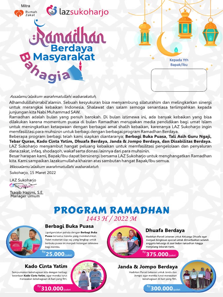 Laz Brosur Ramadhan | PDF