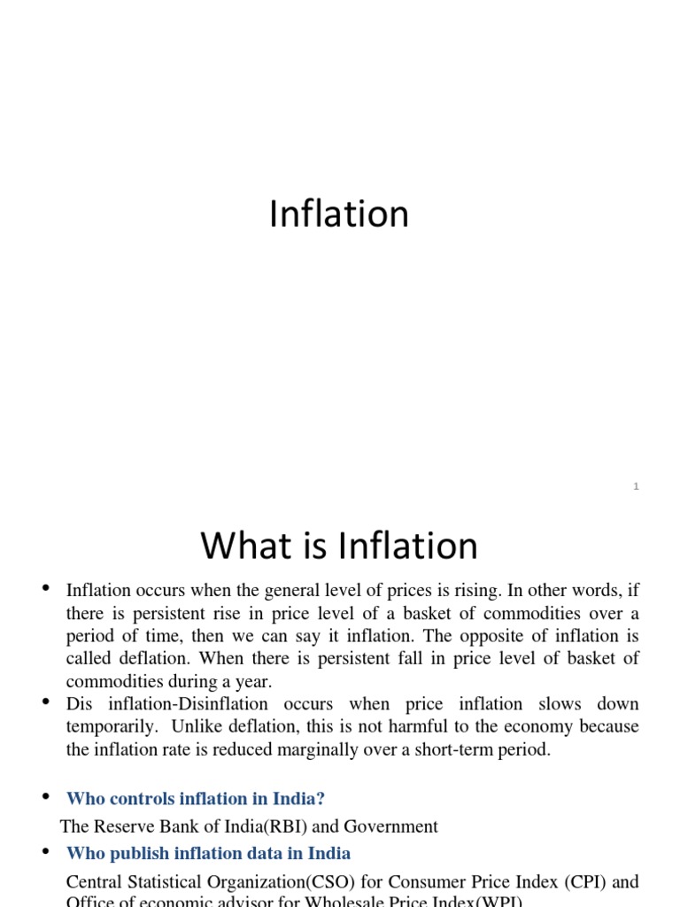 Inflation | PDF | Cost Of Living | Inflation