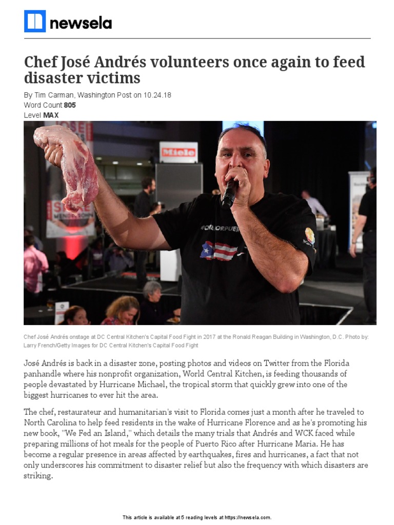 José Andrés World Kitchen | PDF | Tropical Cyclone Seasons | Storms