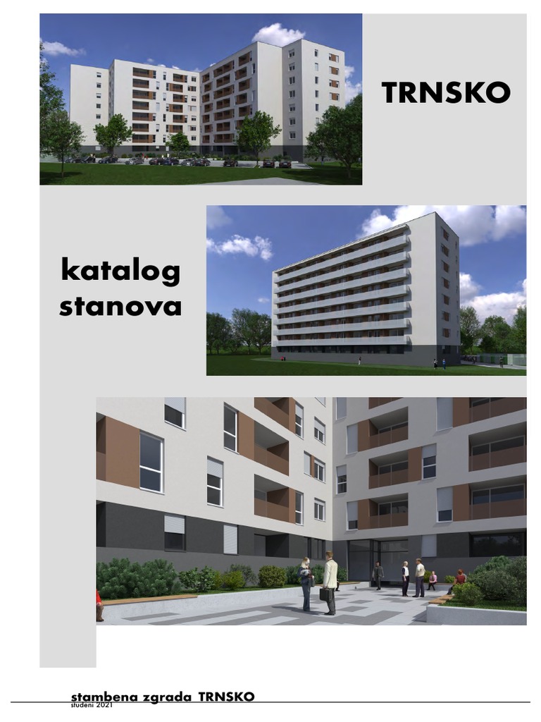 Katalog Stanova Stambene Zgrade TRNSKO | PDF