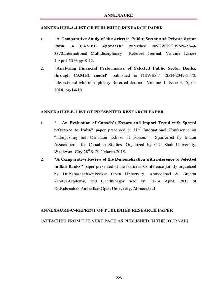 13 Annexure | PDF | Banks | Market Liquidity