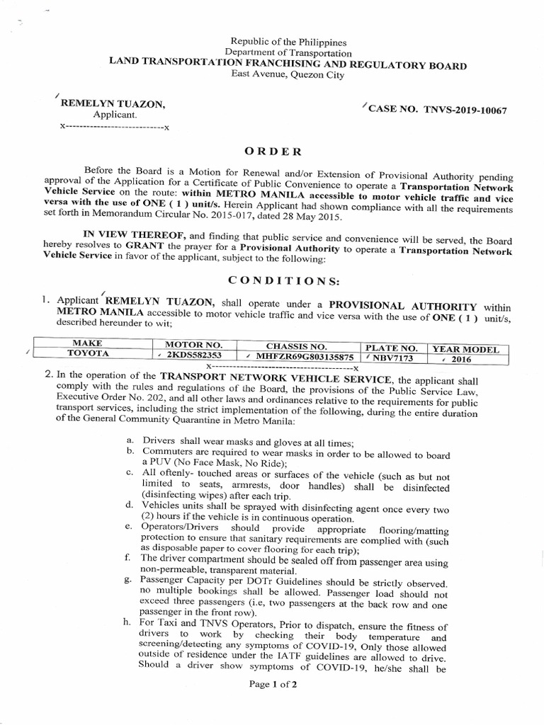 Remelyn Tuazon (2019-10067) | PDF