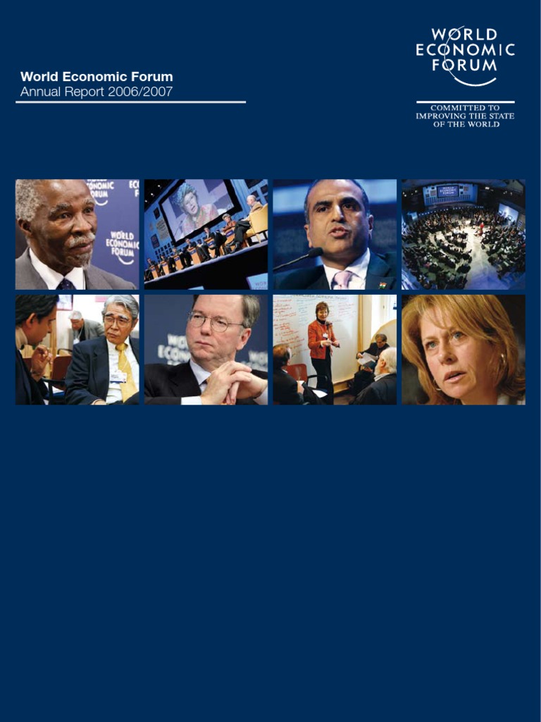 World Economic Forum - Annual Report 2006/2007 | PDF | World Economic ...