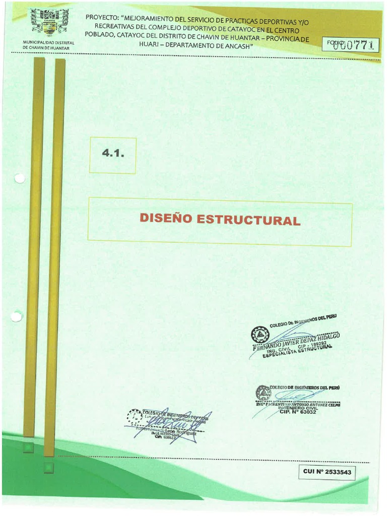 Diseño Estructural | PDF