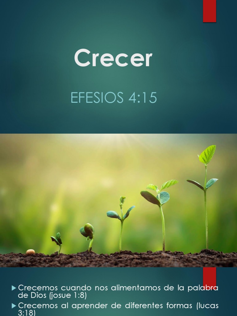 Crecer | PDF | Relaciones personales, crianza y desarrollo personal ...