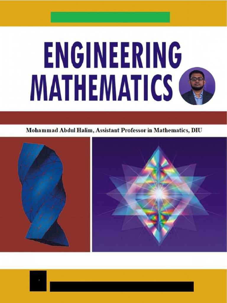 Engineering Mathematics by Mohammad Abdul Halim | PDF | Differential Equations | Equations