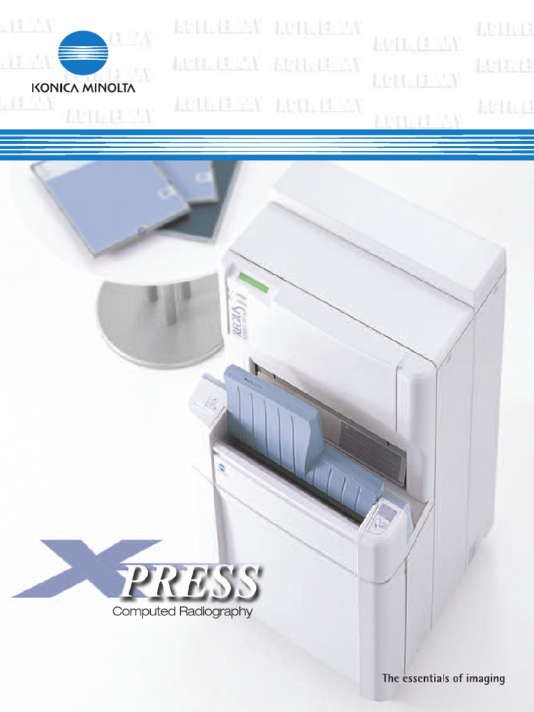Konica Xpress CR 190 | PDF | Radiography | Imaging