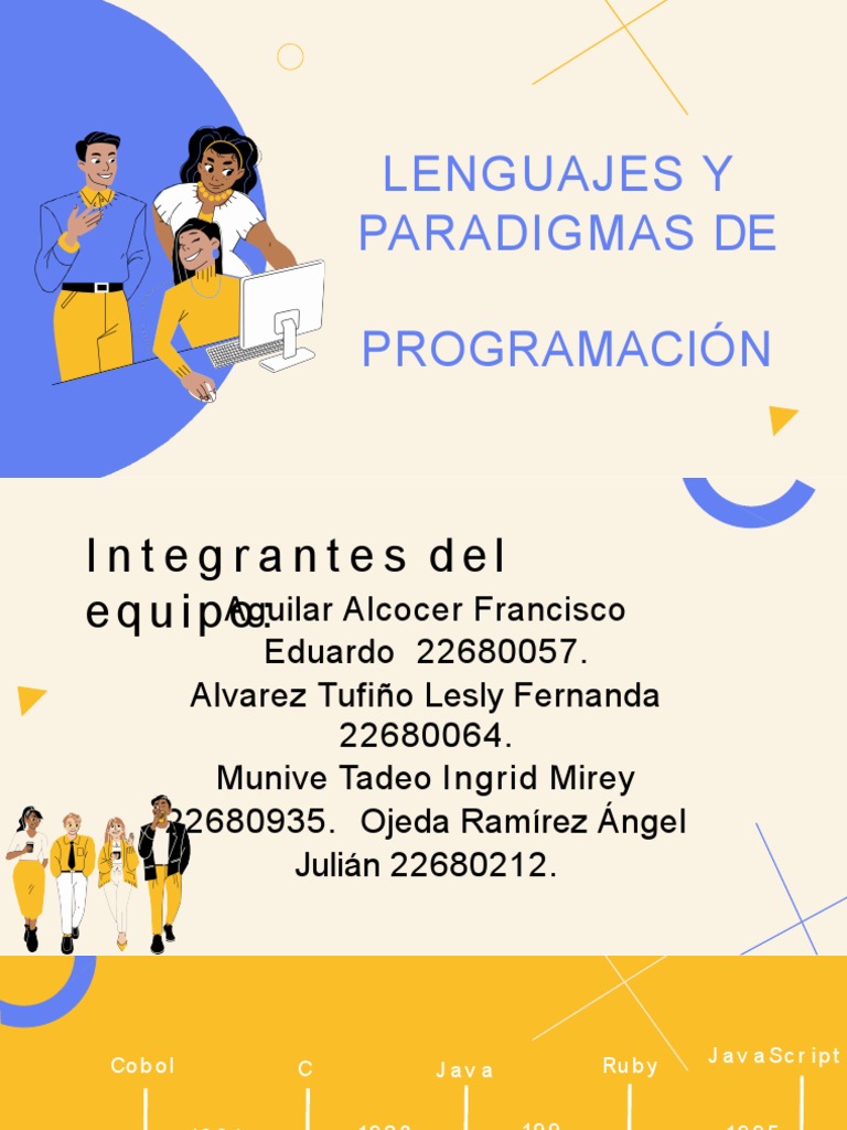 Lenguajes y Paradigmas de Programación | PDF | Ruby (lenguaje de programación) | Lenguaje de ...