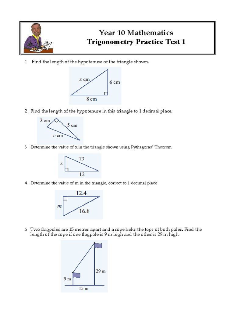 Year 10 Trigonometry 2 | PDF | Triangle | Trigonometry