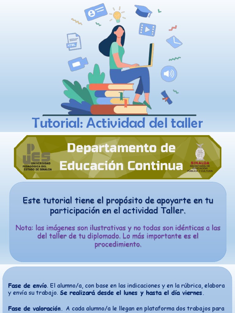 Tutorial para Participar en El Taller 2022-2023 OK | PDF | Informática