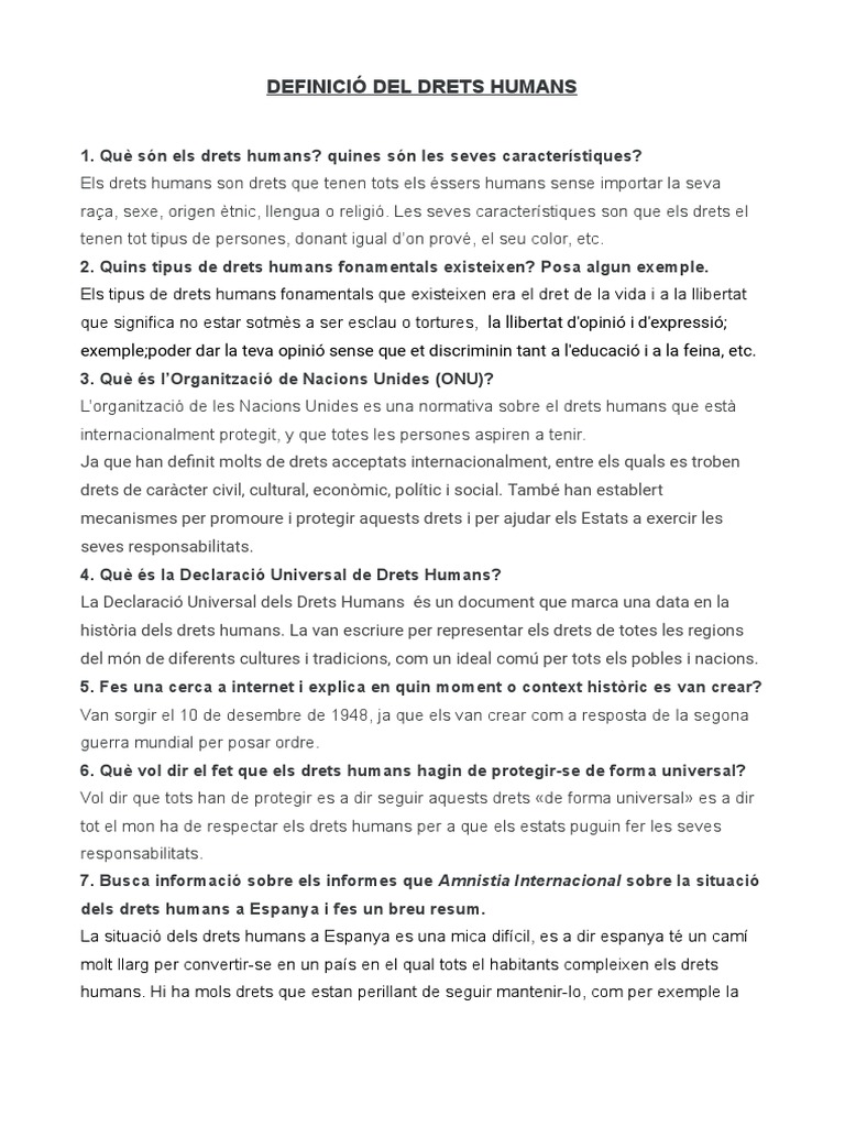 Drets Humans Renata Arancibia | PDF