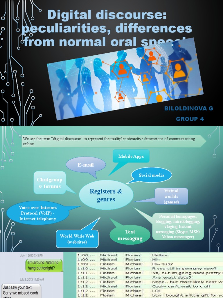 Digital Discourse | PDF | Human Communication | Cognitive Science