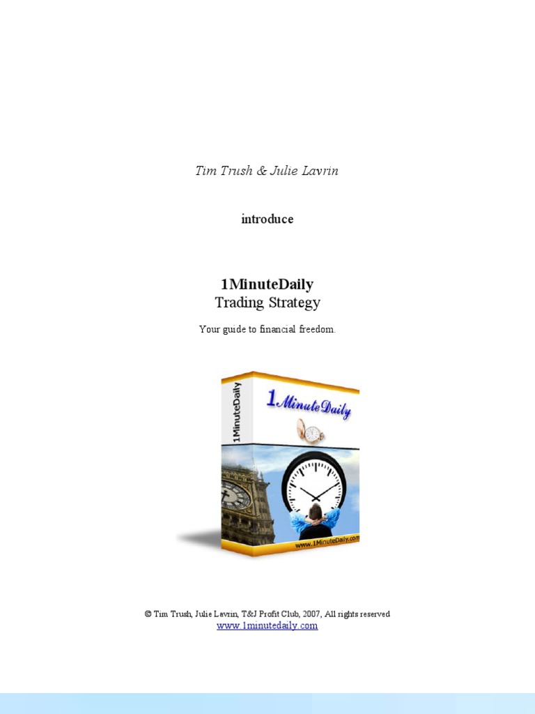 1 Minute Daily Trading Strategy Com | PDF | Japanese Yen | Foreign ...