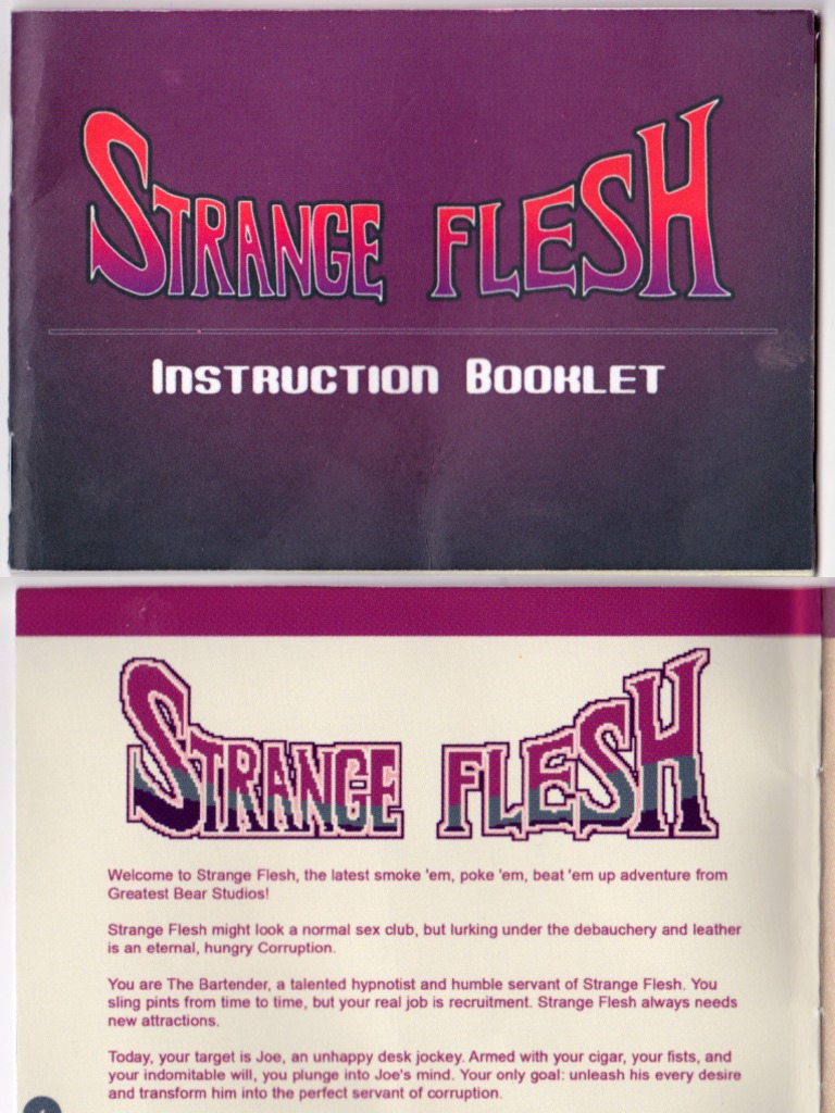 Strange Flesh Manual | PDF