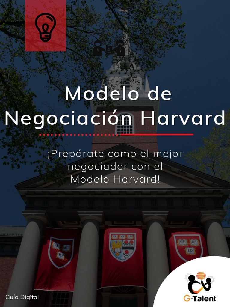 Guía - Modelo Harvard de Negociación | PDF | Negociación | Conceptos psicologicos