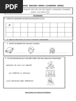 Tareas Semanales para Segundo Grado | PDF | Escritura | Comunicación ...