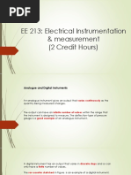 Null Type Instruments and Deflection Type Instruments | PDF | Accuracy ...