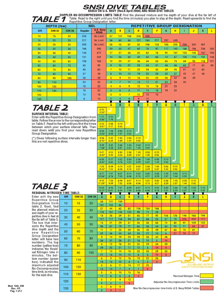Snsi Table Usa Feet | PDF
