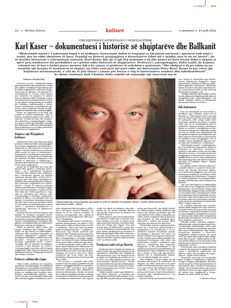 Koha Ditore Per Karl Kaser | PDF