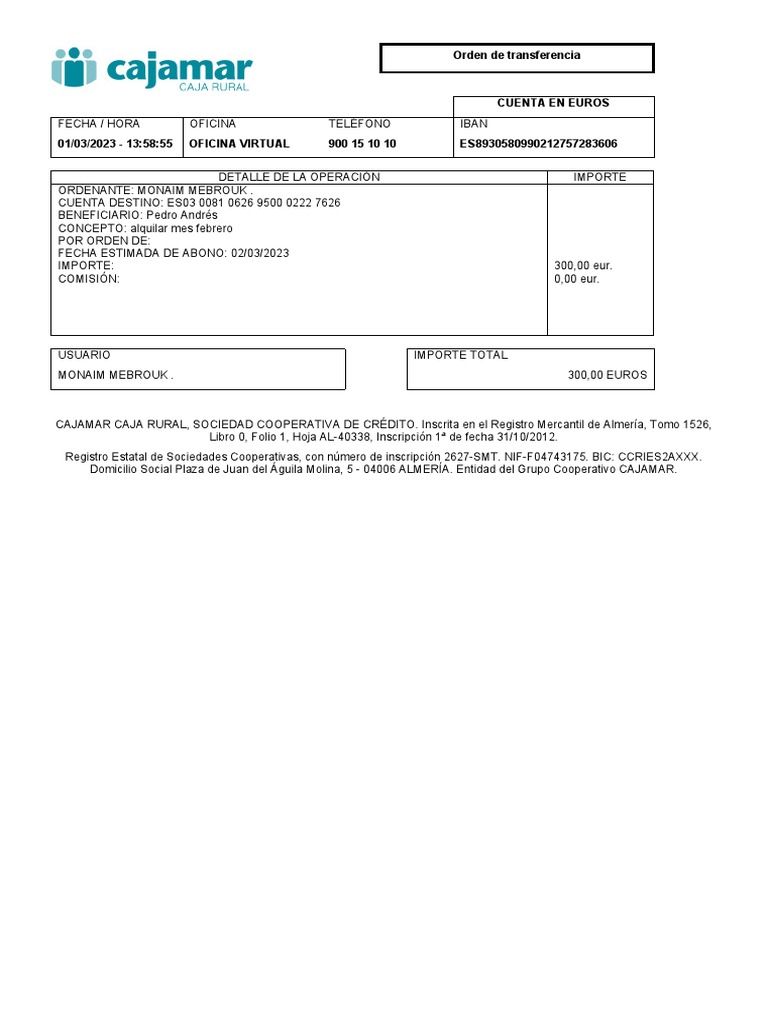 Cajamar 20230301 135917 | PDF