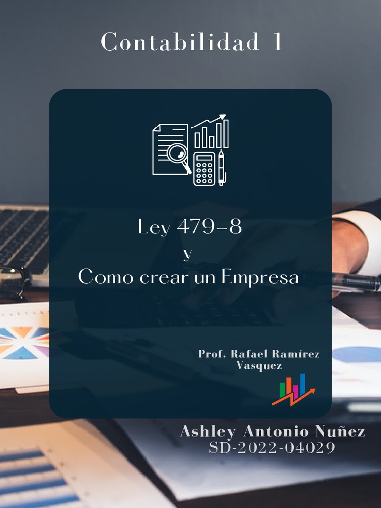 Ley 479-8 y Como Crear Un Empresa | PDF | Sociedad de responsabilidad ...