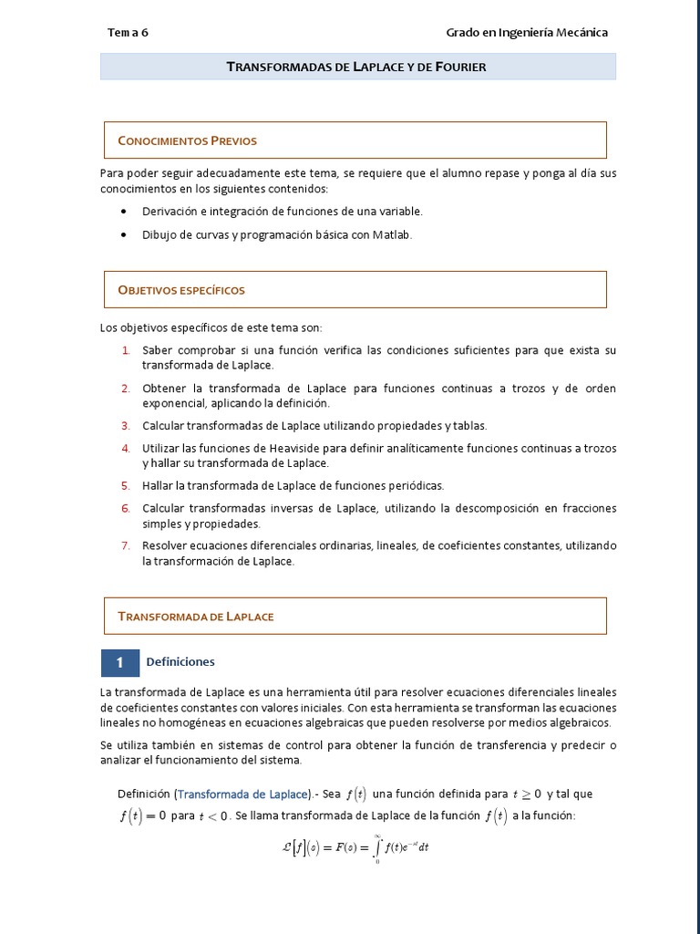 Transformada Inversa | PDF | Transformada de Laplace | Ecuaciones