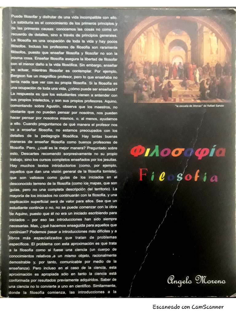 Saberes Pre-Filosóficos - Ángelo Moreno | PDF