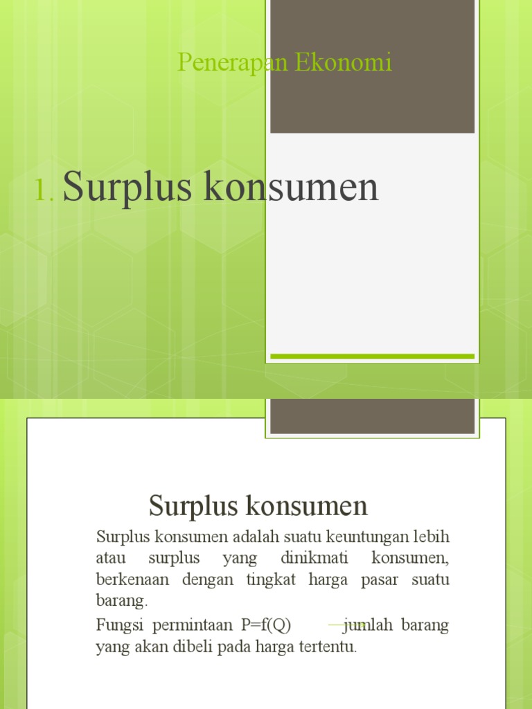 2.surplus Konsumen | PDF