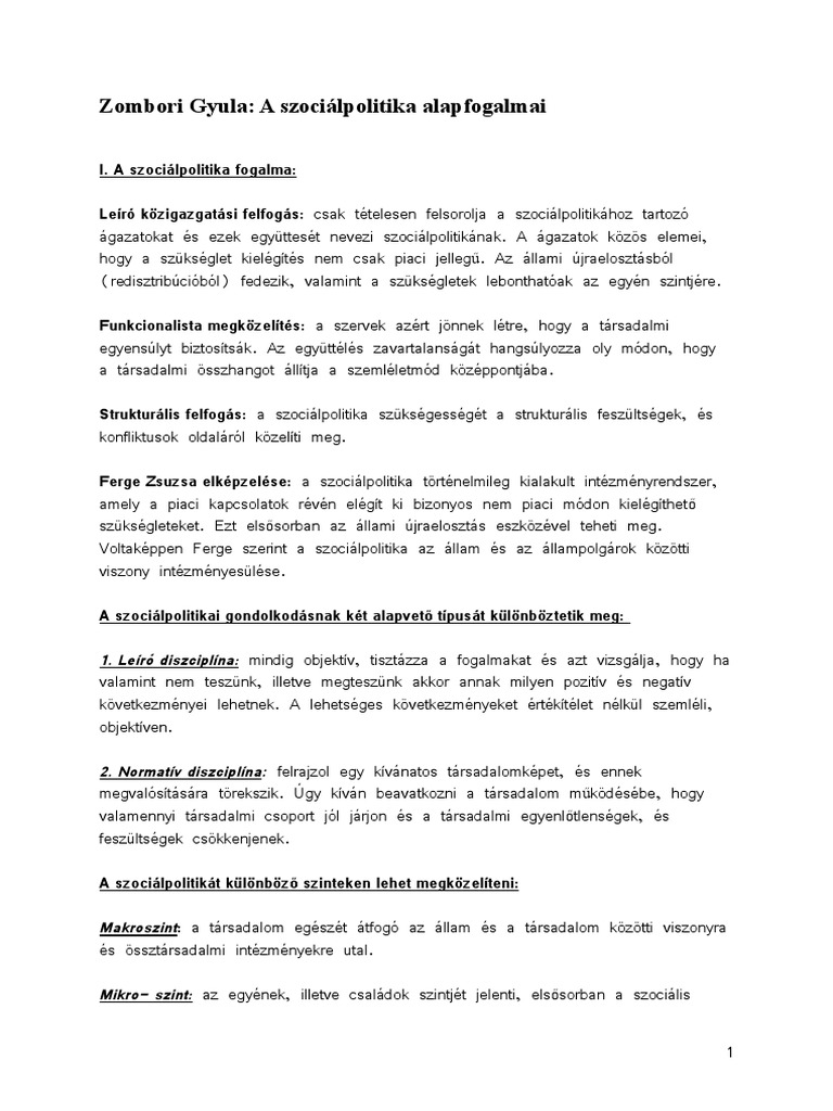 Zombori Vazlat | PDF
